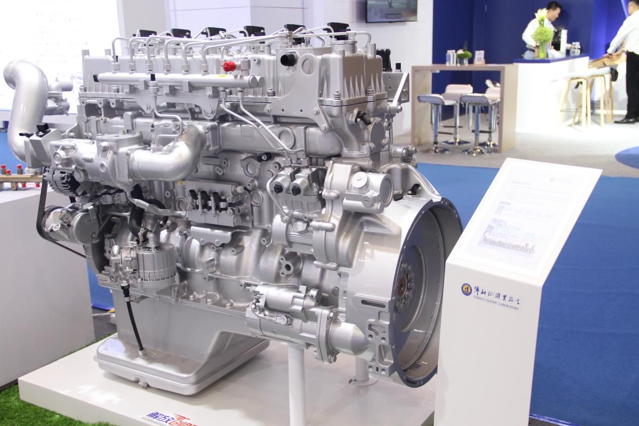 The appearance of ammonia-hydrogen fusion zero-carbon combustion engine ...